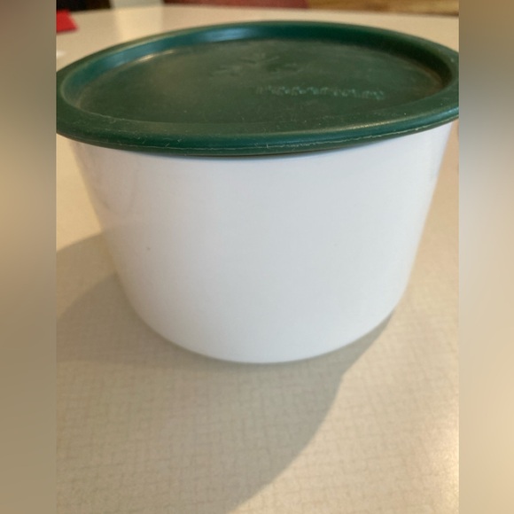 Tupperware | Kitchen | Tupperware One Touch Small Canister Green And ...